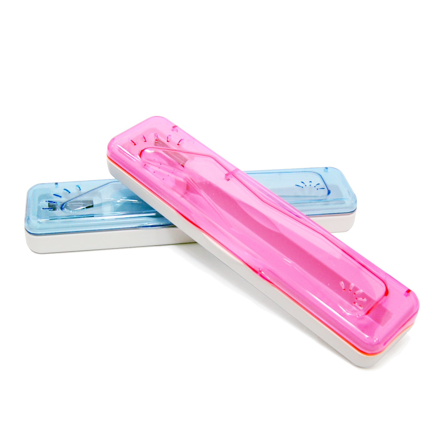 韓國製OraSafe TS-101 便攜式牙刷消毒器-粉紅色 去除25000種細菌 香港行貨 - MsSakura 專注品質生活