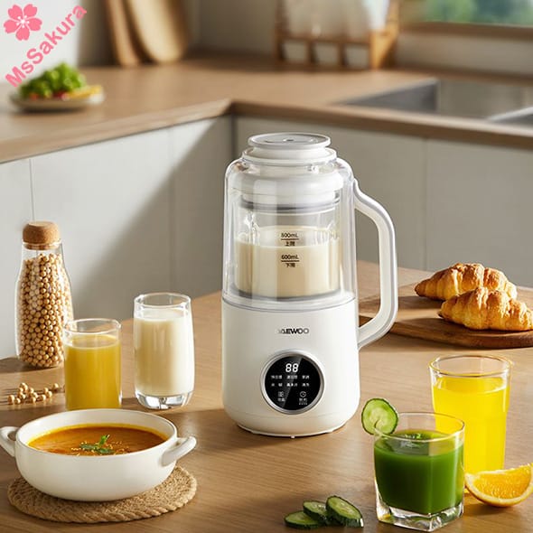 韓國DAEWOO DY-SM08多功能料理破壁機 攪拌機 豆漿機 營養機 香港行貨1年保養 - MsSakura 專注品質生活