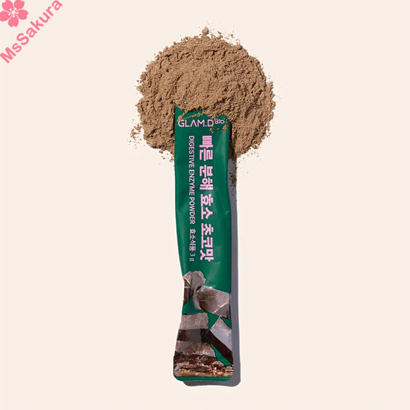 韓國Glam d即食分解酵素(30包/盒) 朱古力味1set2盒(4gx14條/盒) - MsSakura 專注品質生活