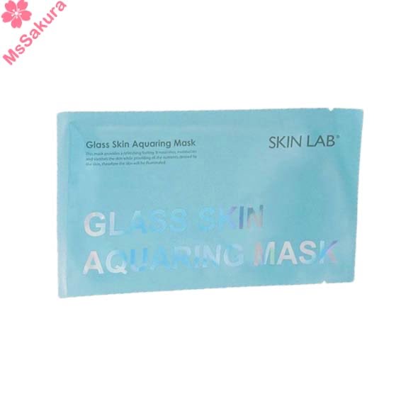 全城熱賣-馬來西亞SKIN LAB玻璃水面膜10片Glass Skin Aquaring Mask 30g x 10pcs - MsSakura 專注品質生活