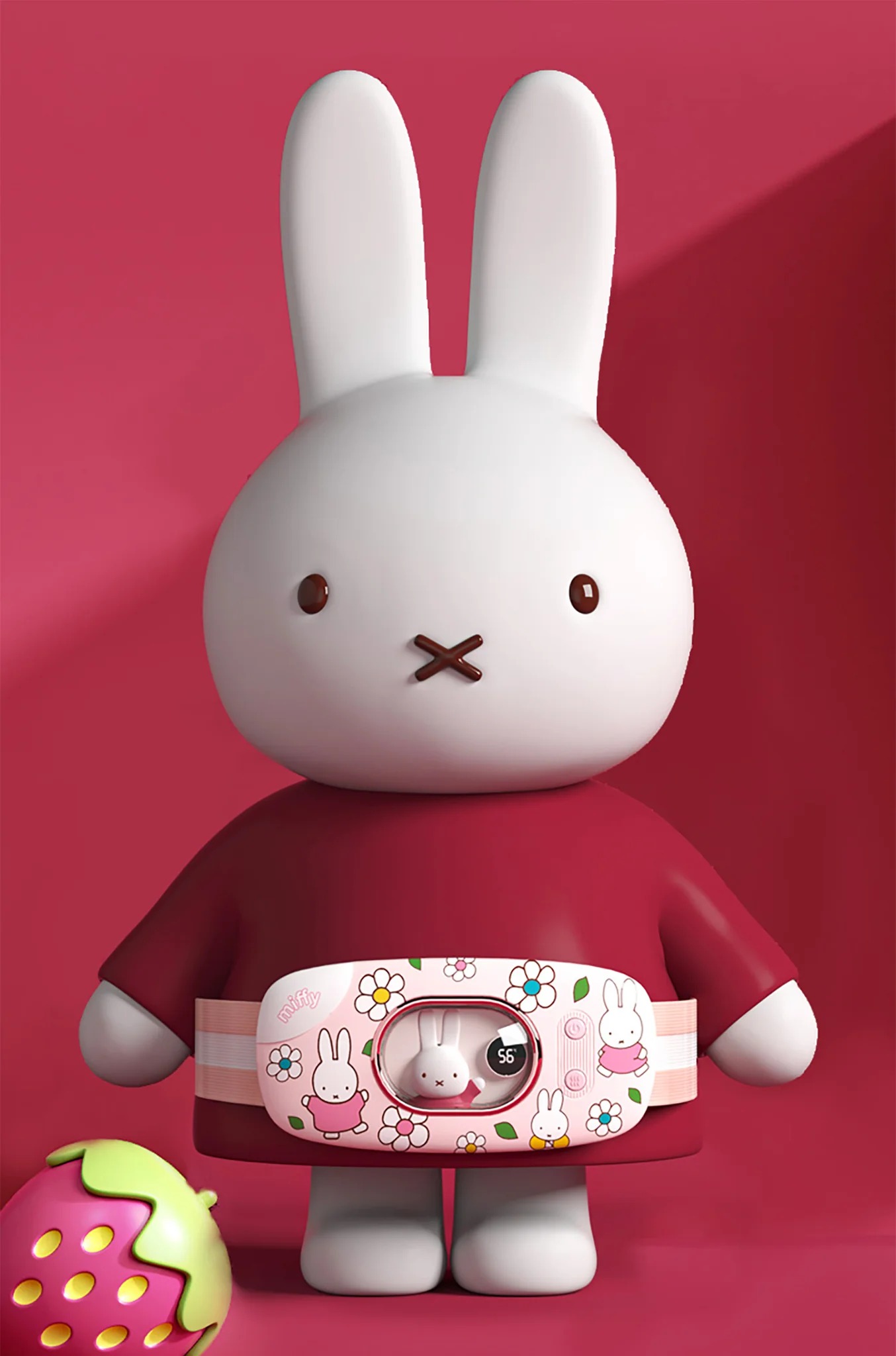 【正版miffy授權】Miffy 加熱墊按摩腰帶 香港行貨1年保養 - MsSakura 專注品質生活