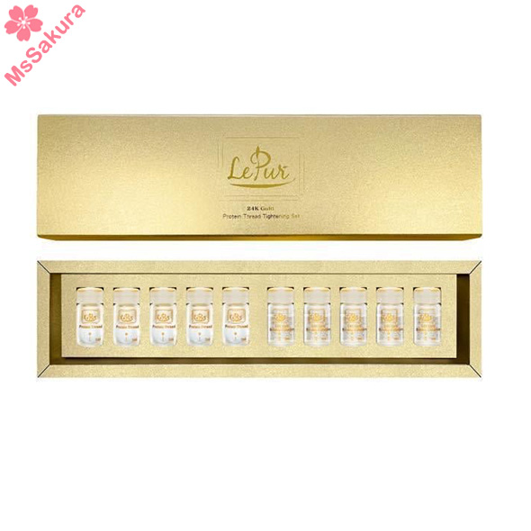 法國LePur最新超時空24k黃金蛋白線套裝5次/第四代超時空外泌體蛋白線套裝5次 - MsSakura 專注品質生活