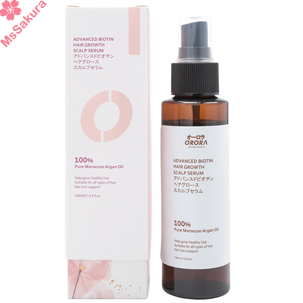 日本Orora頭髮急急長系列(洗頭水/護髮素/維生素生髮頭皮精華素) - MsSakura 專注品質生活