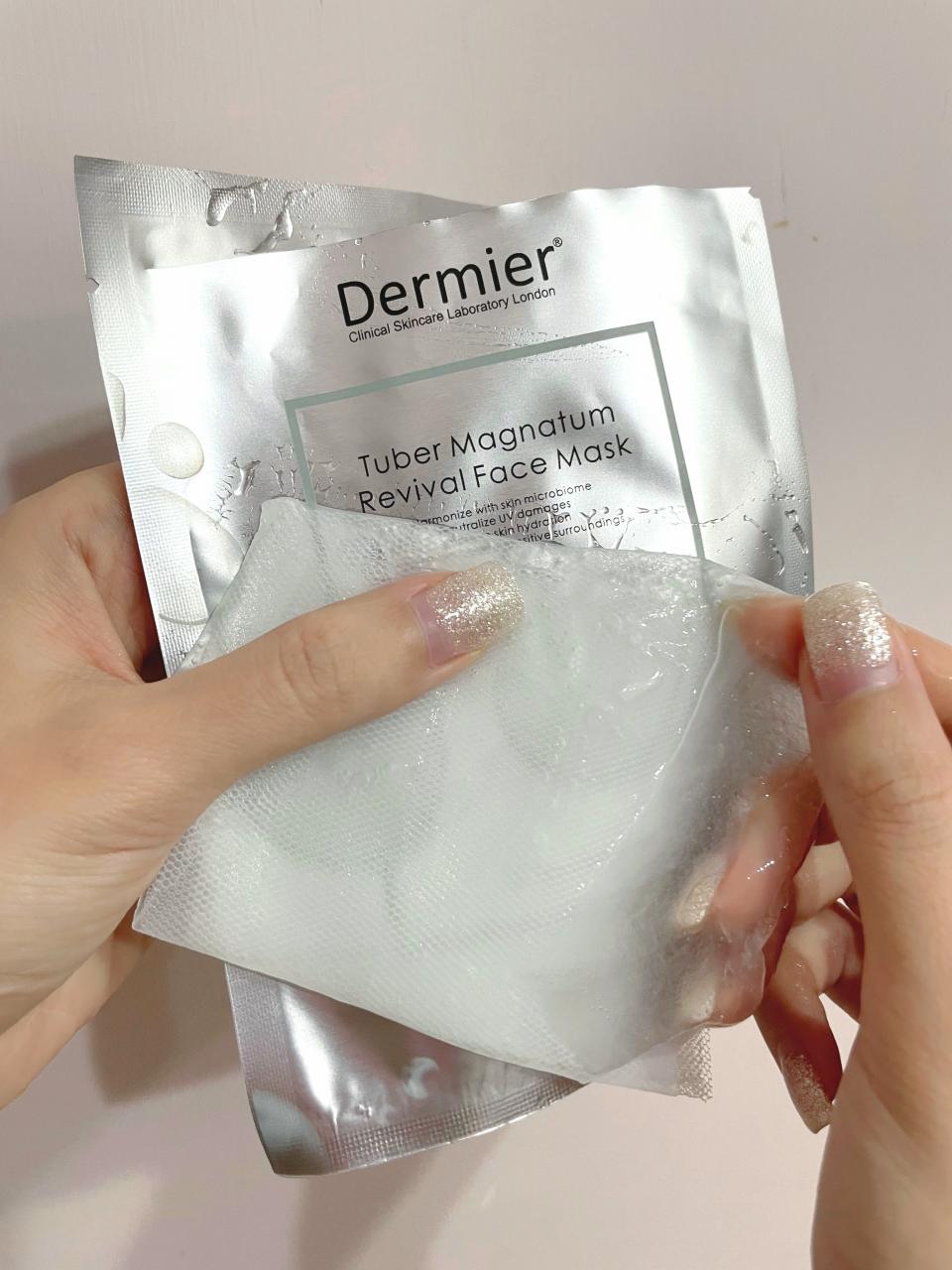 英國Dermier白松露再生面膜 6pcs 急救補水 抗炎抗敏 抗氧修復 去黃亮肌 減淡皺紋 - MsSakura 專注品質生活