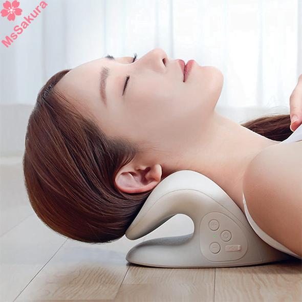 【正版授權】台灣品牌3ZeBra頸椎熱敷牽引枕 香港行貨 一年保用 - MsSakura 專注品質生活