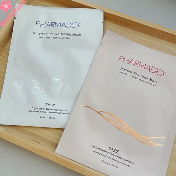 台灣Pharmadex MSE醫美級神奇退紅面膜/TAW退黑面膜10片 - MsSakura 專注品質生活