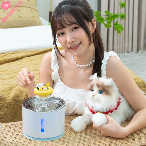 【PEANUTS正版授權】InfoThink 史努比Snoopy系列寵物活水機 香港行貨1年保養 - MsSakura 專注品質生活
