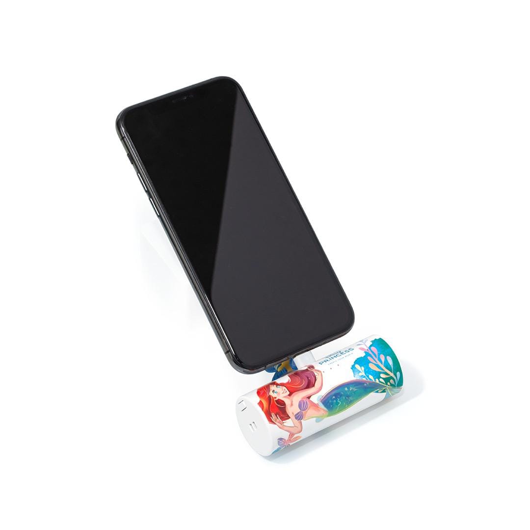 【迪士尼正版授權】InfoThink小美人魚智慧快充口袋行動電源(Lightning/Type-C)香港行貨1年保養 - MsSakura 專注品質生活