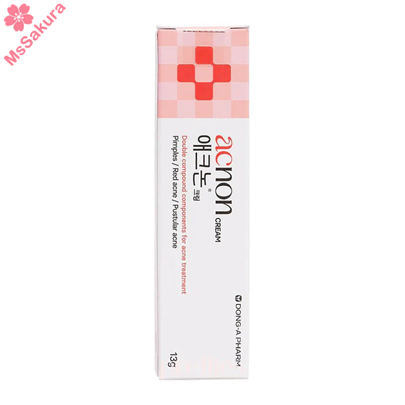 韓國東亞製藥Acnon消炎殺菌暗瘡膏最新版Acnon Cream 13g - MsSakura 專注品質生活