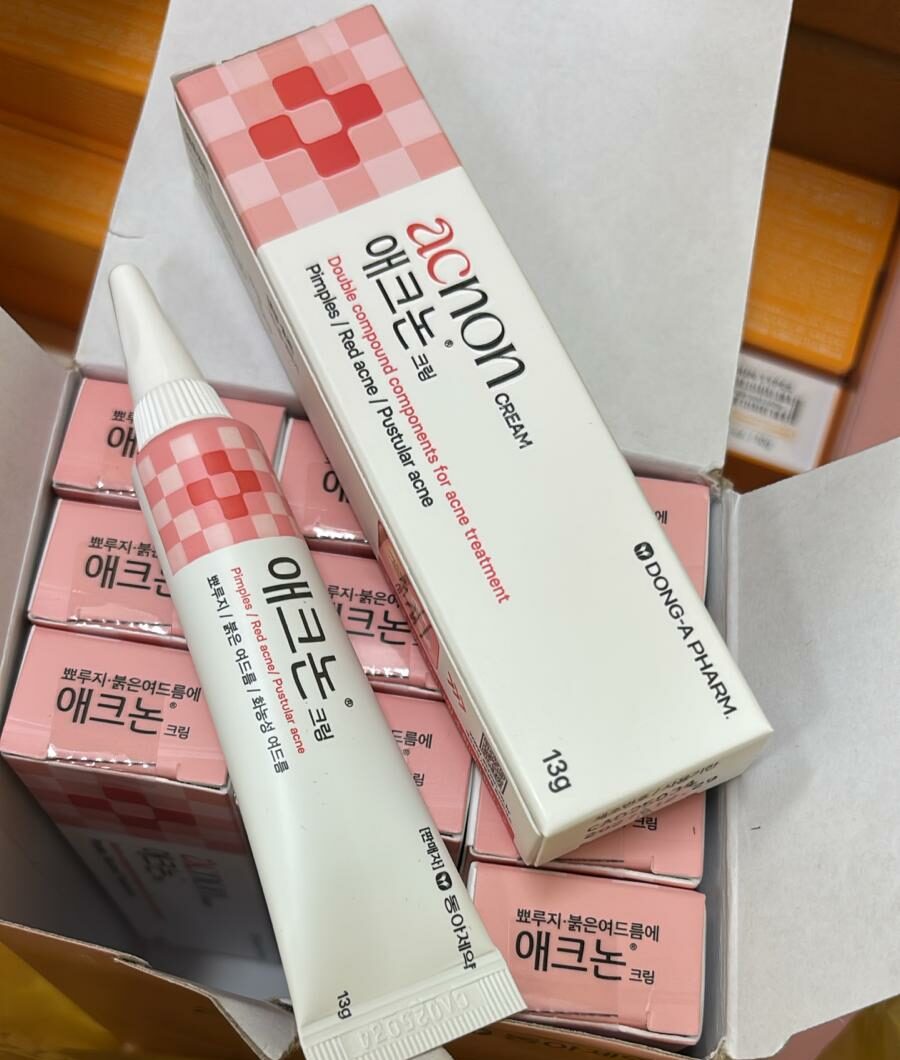 韓國東亞製藥Acnon消炎殺菌暗瘡膏最新版Acnon Cream 13g - MsSakura 專注品質生活
